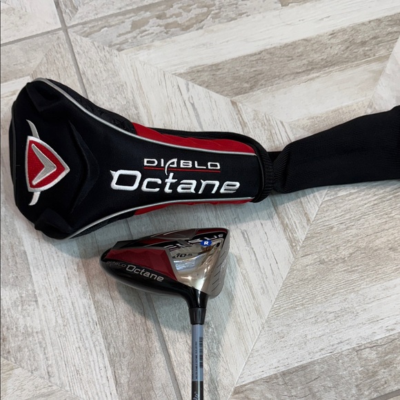 Callaway | Other | Callaway Diablo Octane 5 Driver With Head Cover ...